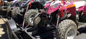 How to Load a UTV (or ATV) on a Trailer and How to Strap It Down - UTV Ride